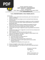 Tata Tertib Peserta Anbk 2025 | PDF