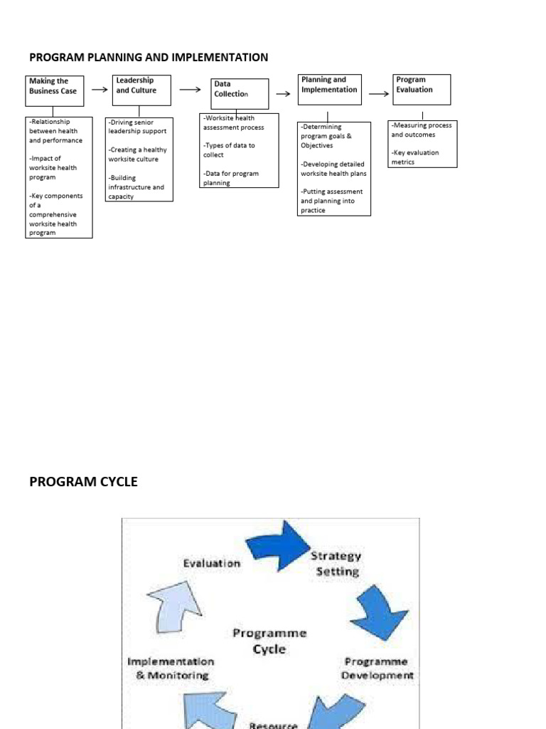 Program Planning and Implementation | Download Free PDF | Leadership ...