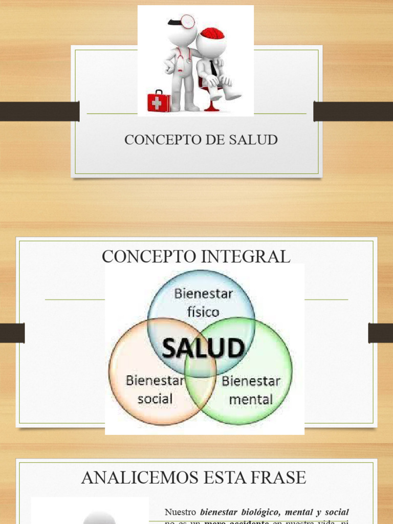 Clase 2 Concepto de Salud | PDF | Comportamiento | Mente