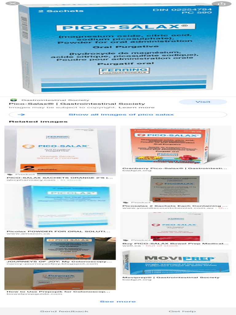 Pico Salax - Google Search | PDF | Colonoscopy | Gastroenterology