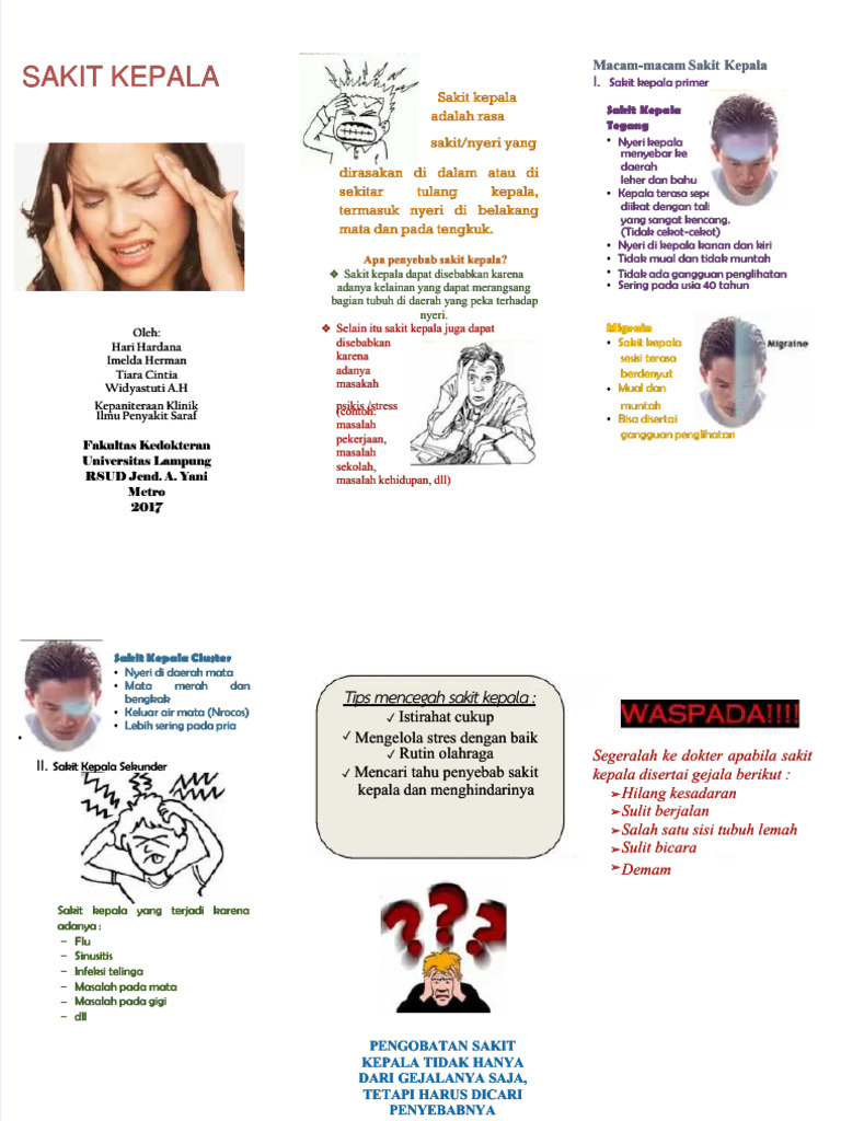 Leaflet cephalgia | PDF