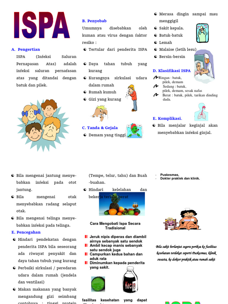 Gejala dan Pencegahan ISPA pada Anak | PDF
