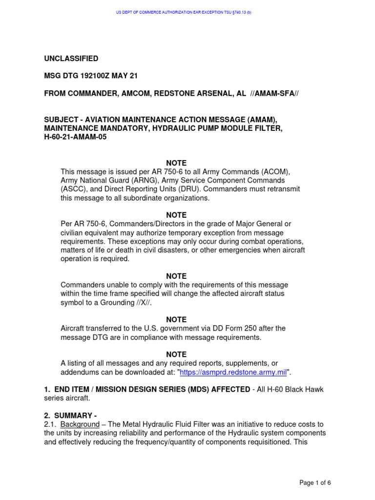 H 60 21 Amam 05 | PDF