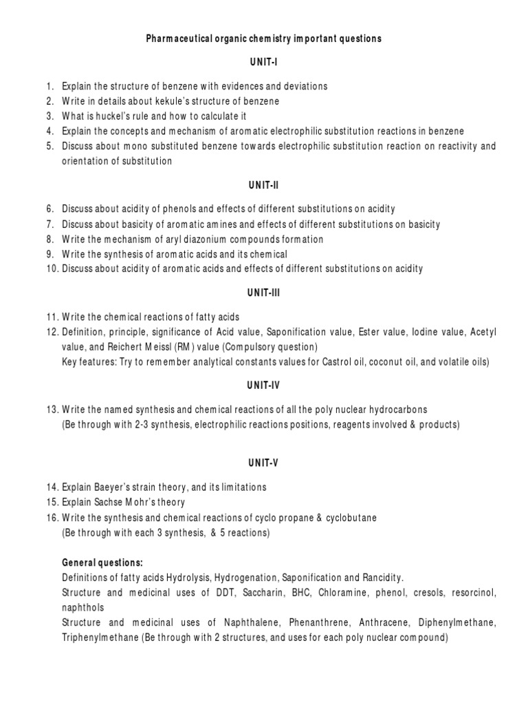 POC-II Important Questions | PDF | Wellness | Science & Mathematics