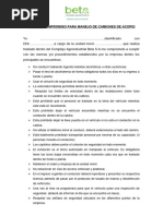 Modelo de Carta de Recibido | PDF
