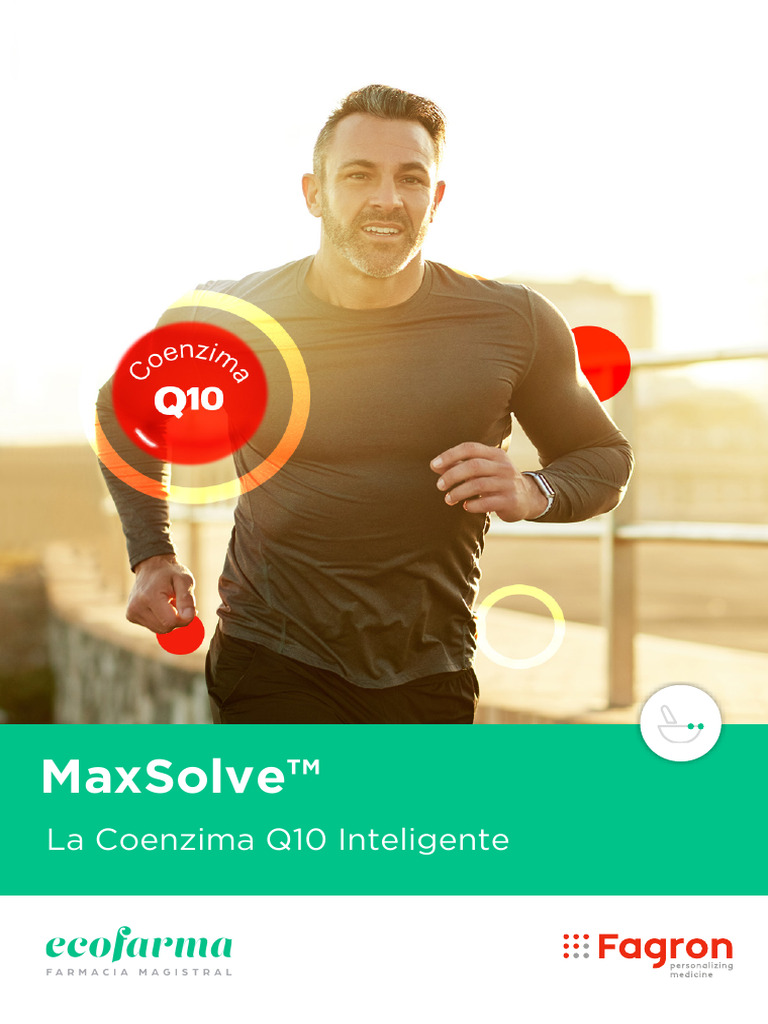 Max Solve Ecofarma 2023 - Coenzima Q10 | PDF | Liposoma | Farmacocinética