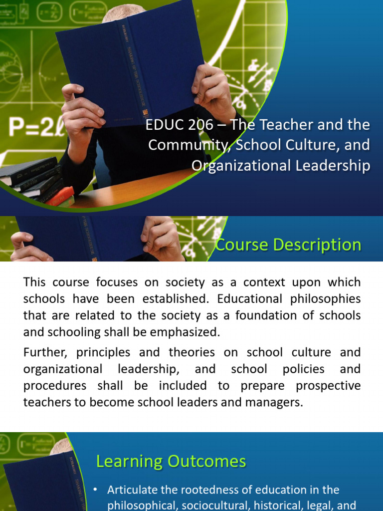 Educ 206 | PDF | Leadership | Community