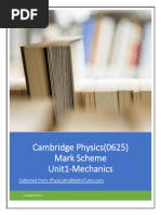 CIE IGCSE Physics Topic 1 General Physics Revision - PMT | PDF | Force | Mass