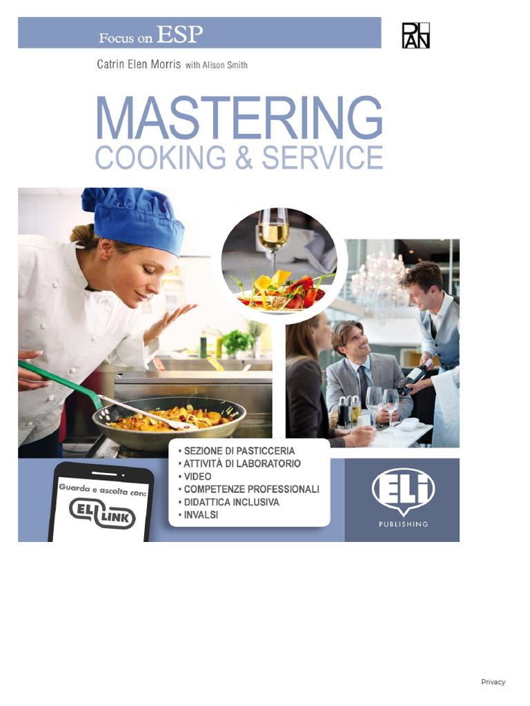 Mastering Cooking and Service | PDF