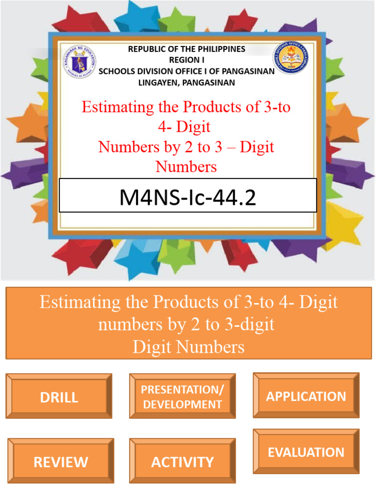 MATH Q1 WEEK 3 DAY 5-Estimating The Products of 3 - To 4 - Digit ...
