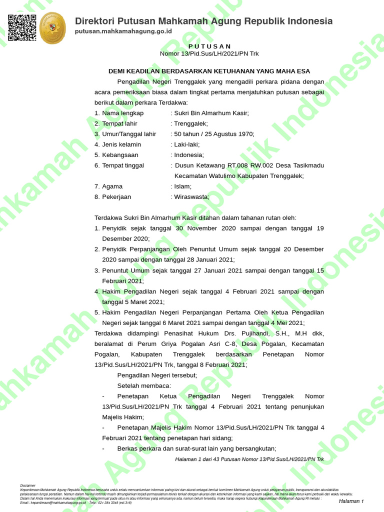 Analisis Kasus LH | PDF