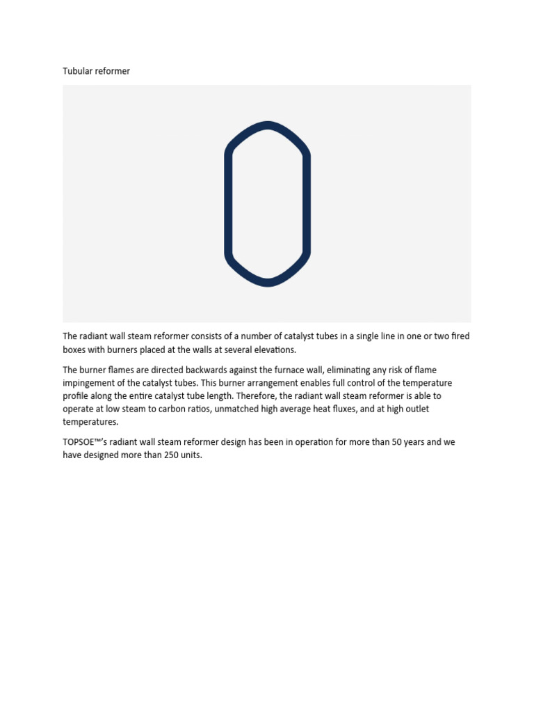 Tubular Reformer | PDF