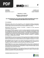 SOLAS Chapter V - Regulation 34 | PDF | Navigation | Ships