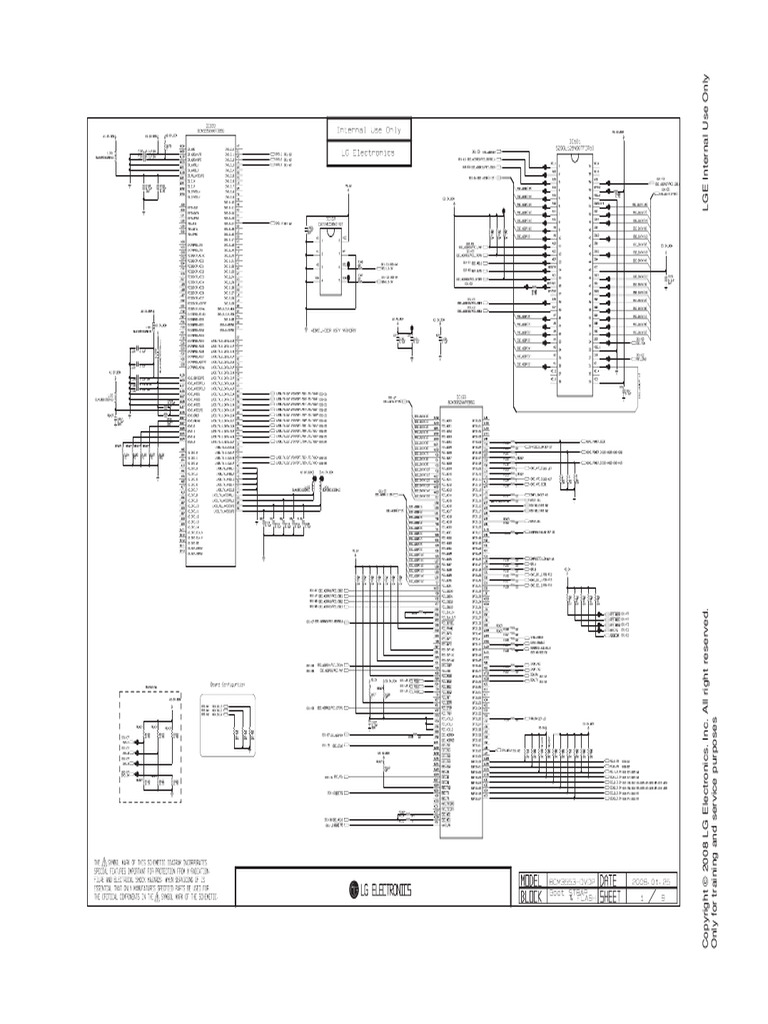32LG40 Schematic | PDF | Business | Technology & Engineering