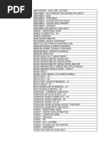 X-Ray CPT | PDF | Pelvis | Foot