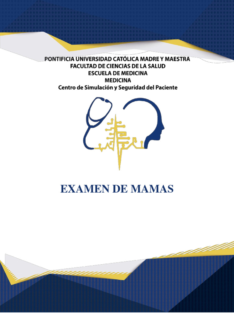 2021 - Manual Examen de Mamas | PDF | Pecho | Examen físico