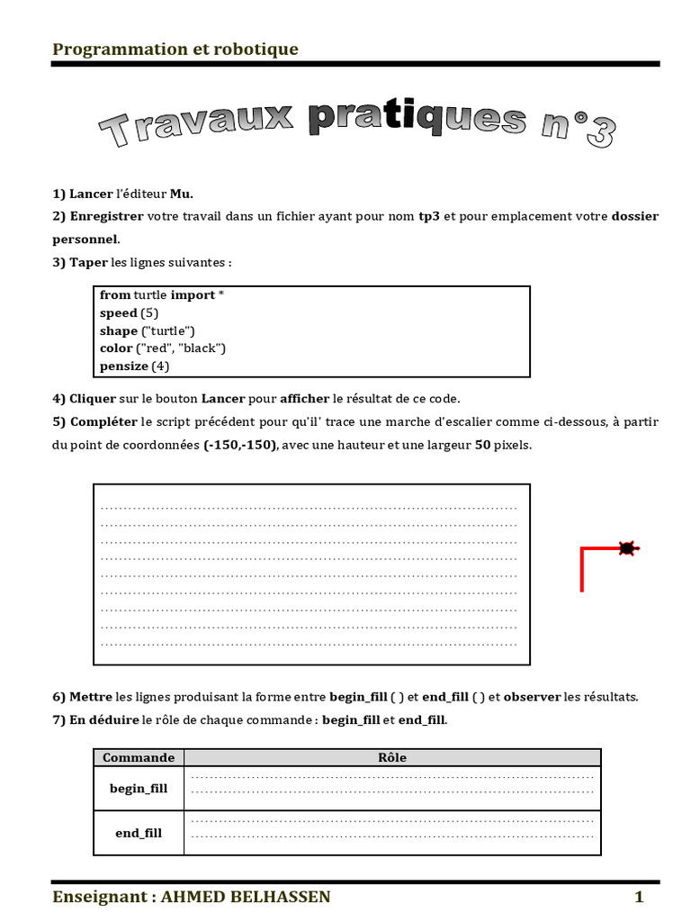 Tp3-Énoncé Correction | PDF | Informatique | Programmation informatique