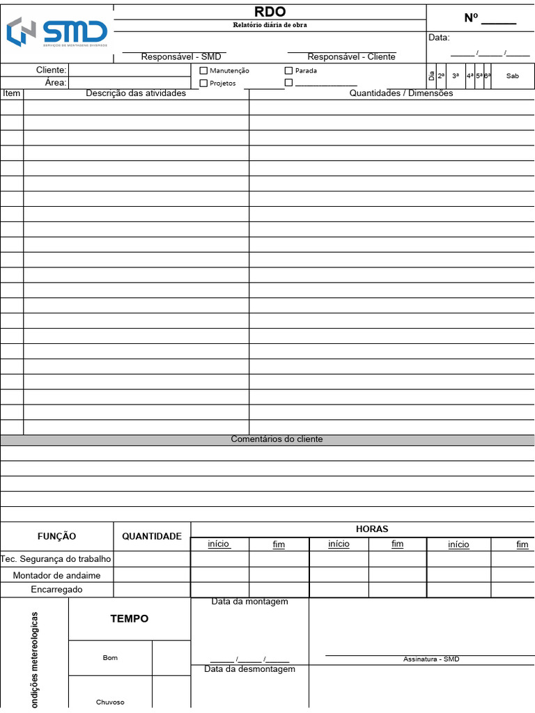 Modelo RDO SMD | PDF