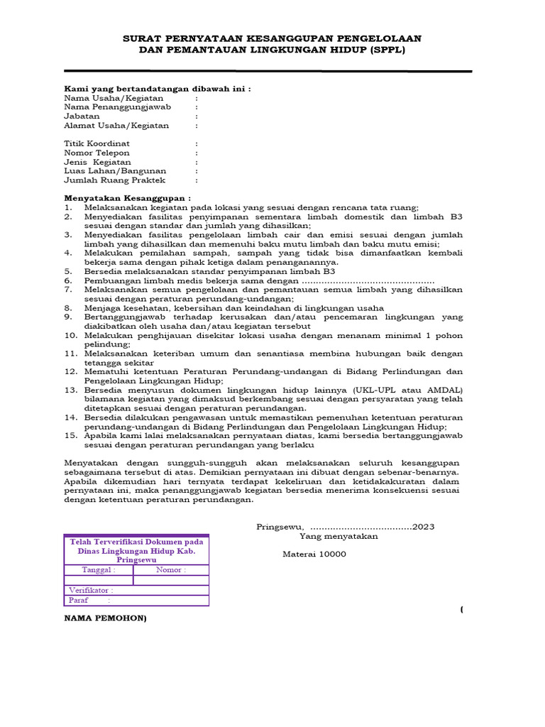 SPPL Klinik Swasta 2023 | PDF