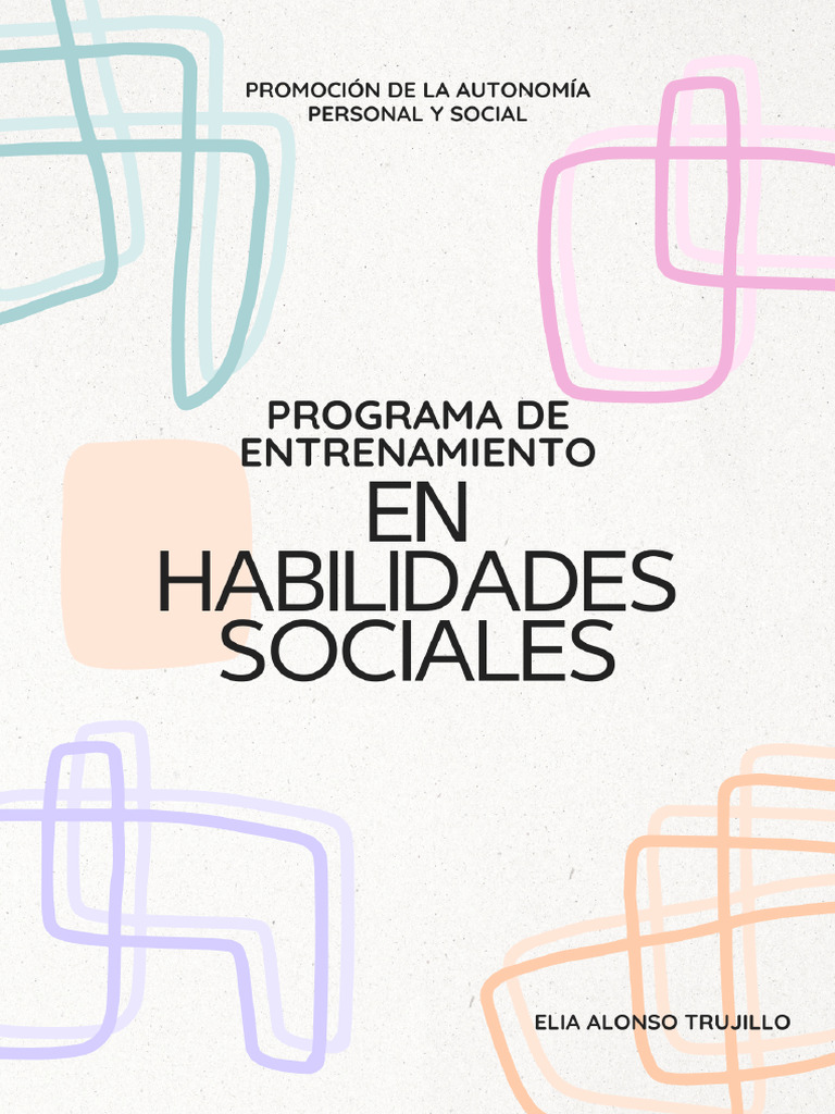 Programa de Entrenamiento en Habilidades Sociales | PDF | Habilidades sociales | Cognición
