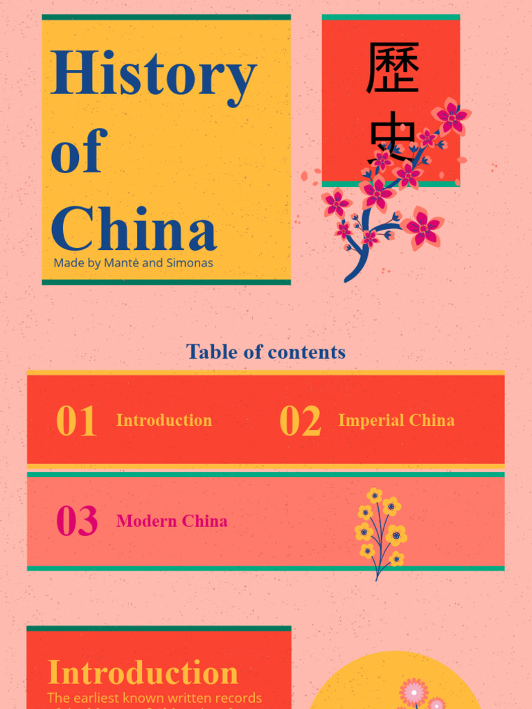 History of China | PDF | History Of China | China