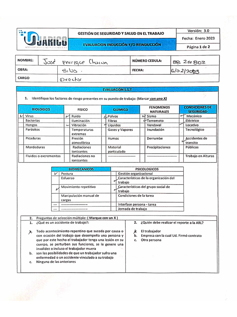 Inducción Al Personal | PDF