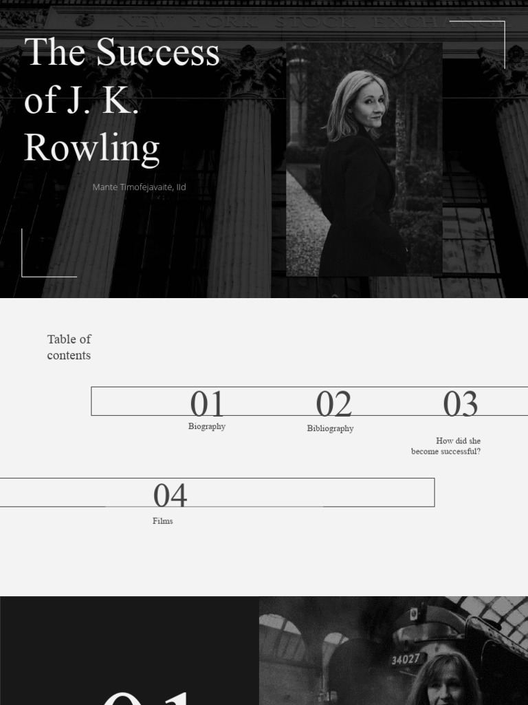 JK Rowling | PDF | J. K. Rowling | Harry Potter