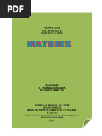 Modul Ajar Matriks | PDF