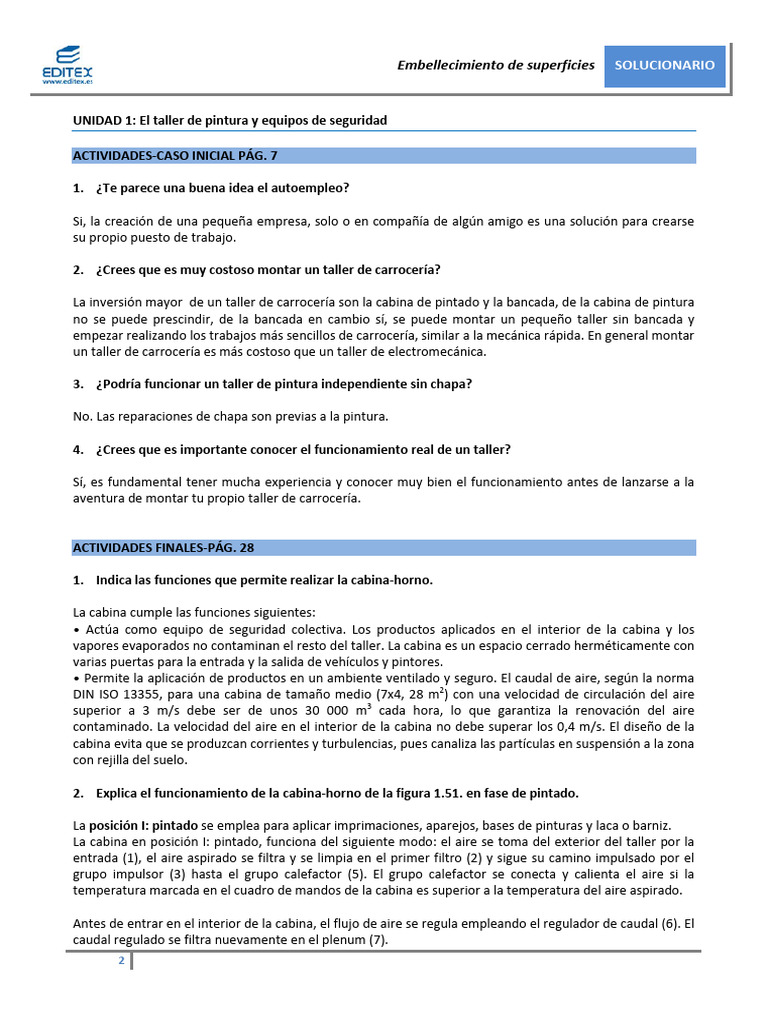 Solucionario ES Muestra UD1 PDF | PDF | Solvente | Compuesto orgánico volátil