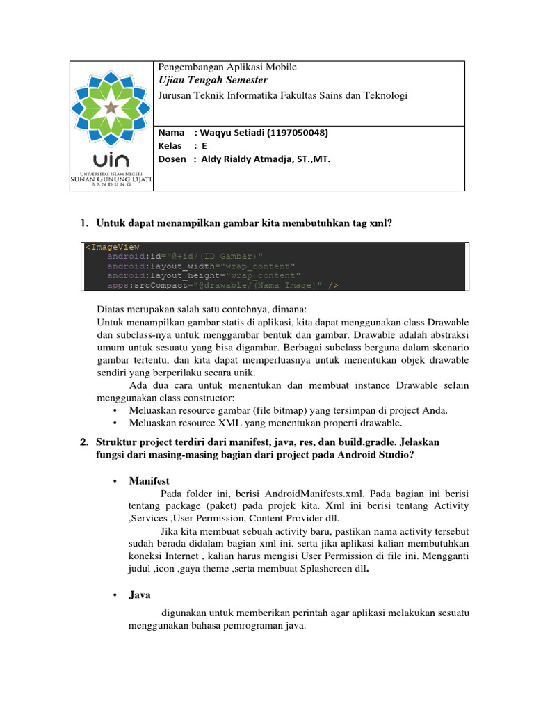 Panduan Pengembangan Aplikasi Mobile | PDF