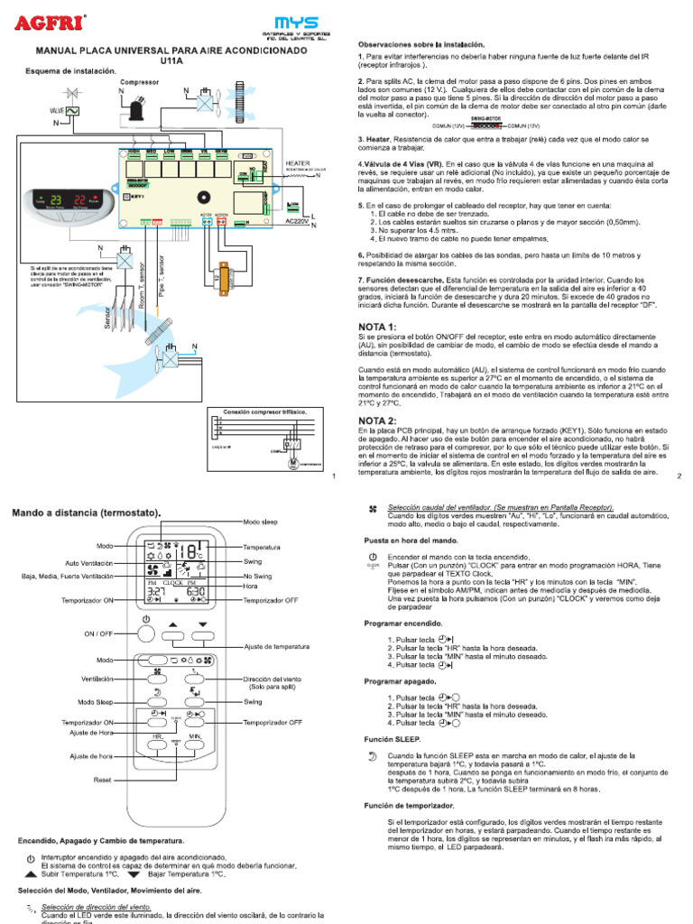 Manual U11A Usuario - v18 | PDF