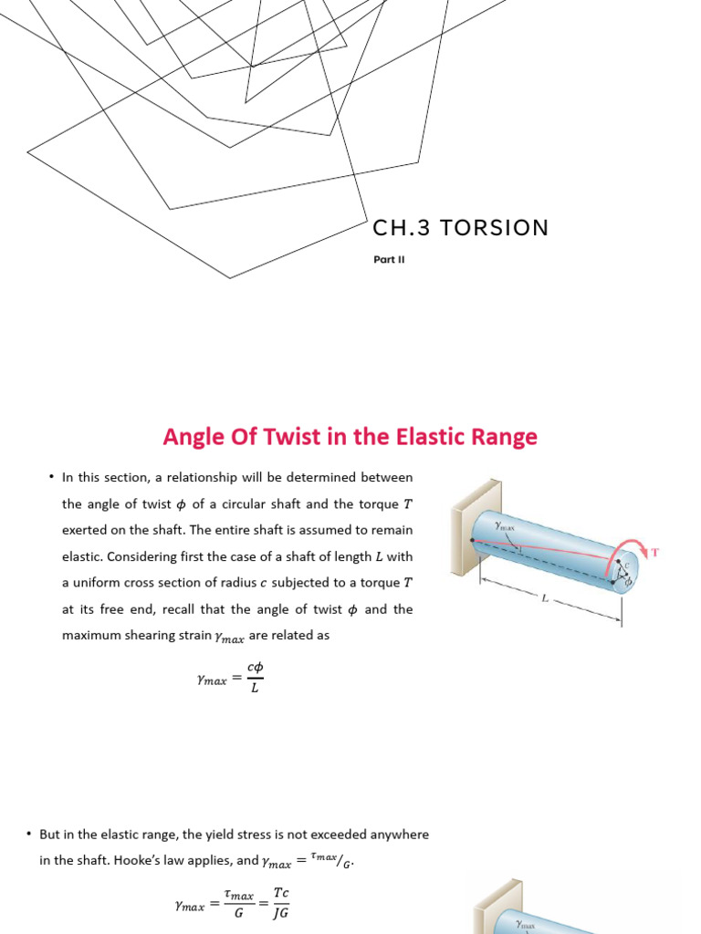Torsion - Part 2 | PDF | Stress (Mechanics) | Torque