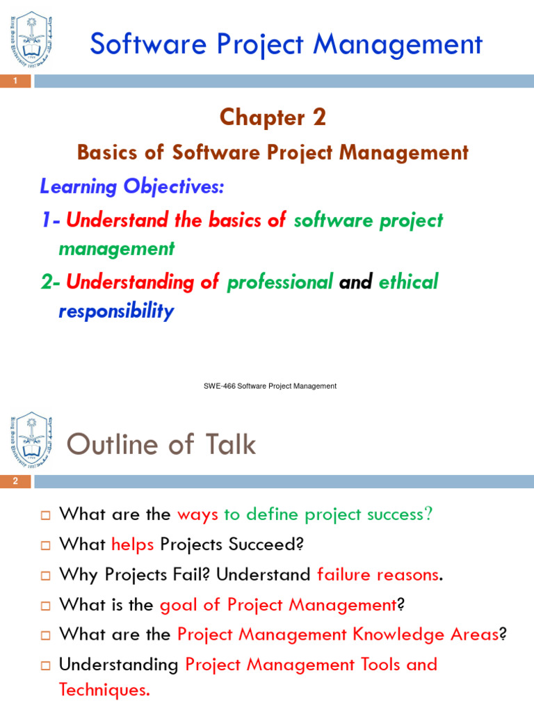 Software Project Management Basics | PDF | Project Management | Leadership