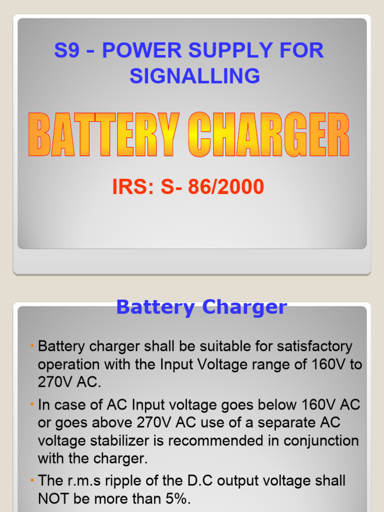 S9-Battery Charger | PDF | Battery Charger | Electronics