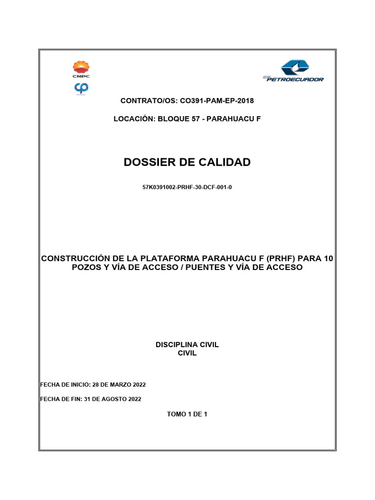Indice y Caratulas. Vía | PDF | Fundación profunda | Hormigón