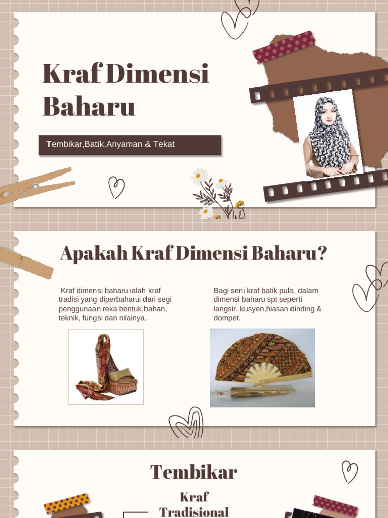 Kraf Dimensi Baru (TEMBIKAR) | PDF