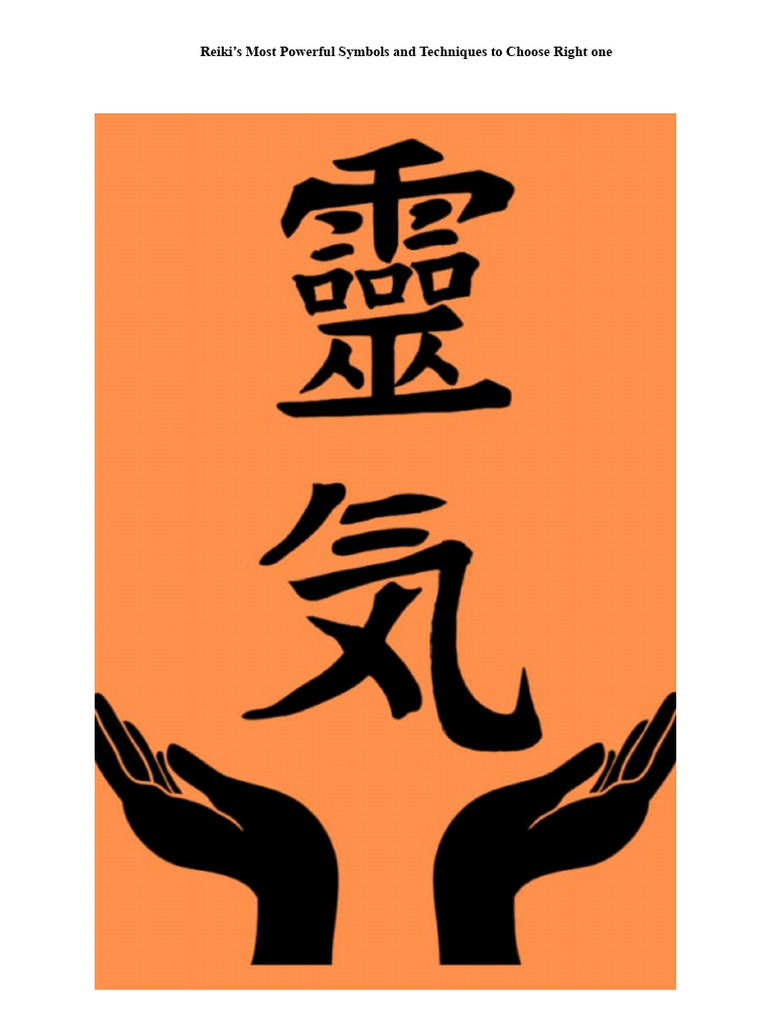 The 28 Best Reiki Symbol For Your Practice From | PDF | Reiki | Chakra