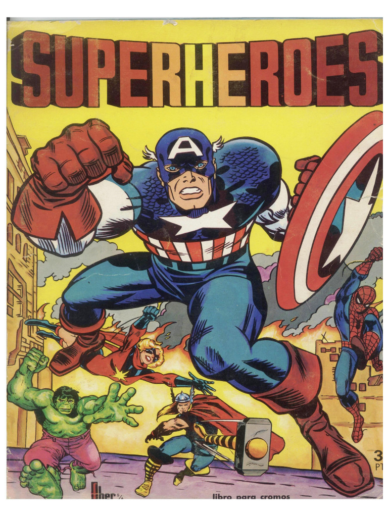 Superheroes, Album Marvel 1981 (Ed. Fher) | PDF