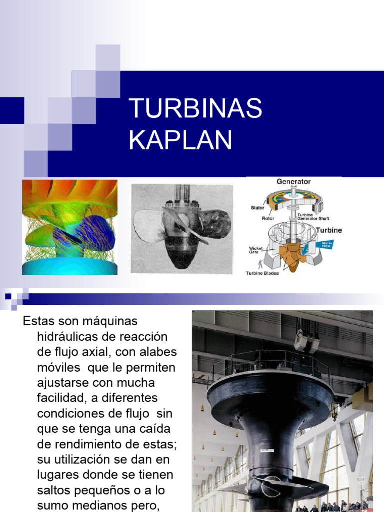 3 Turbinas Kaplan | PDF | Turbina | Hélice