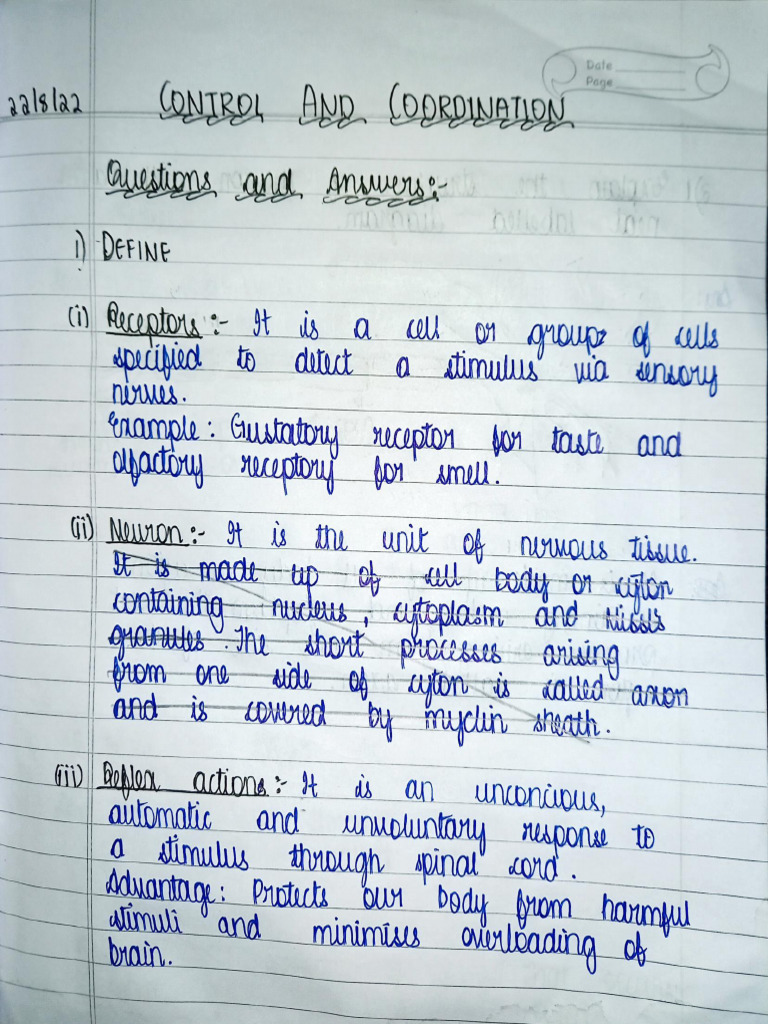 Biology Class 10 Notes | PDF