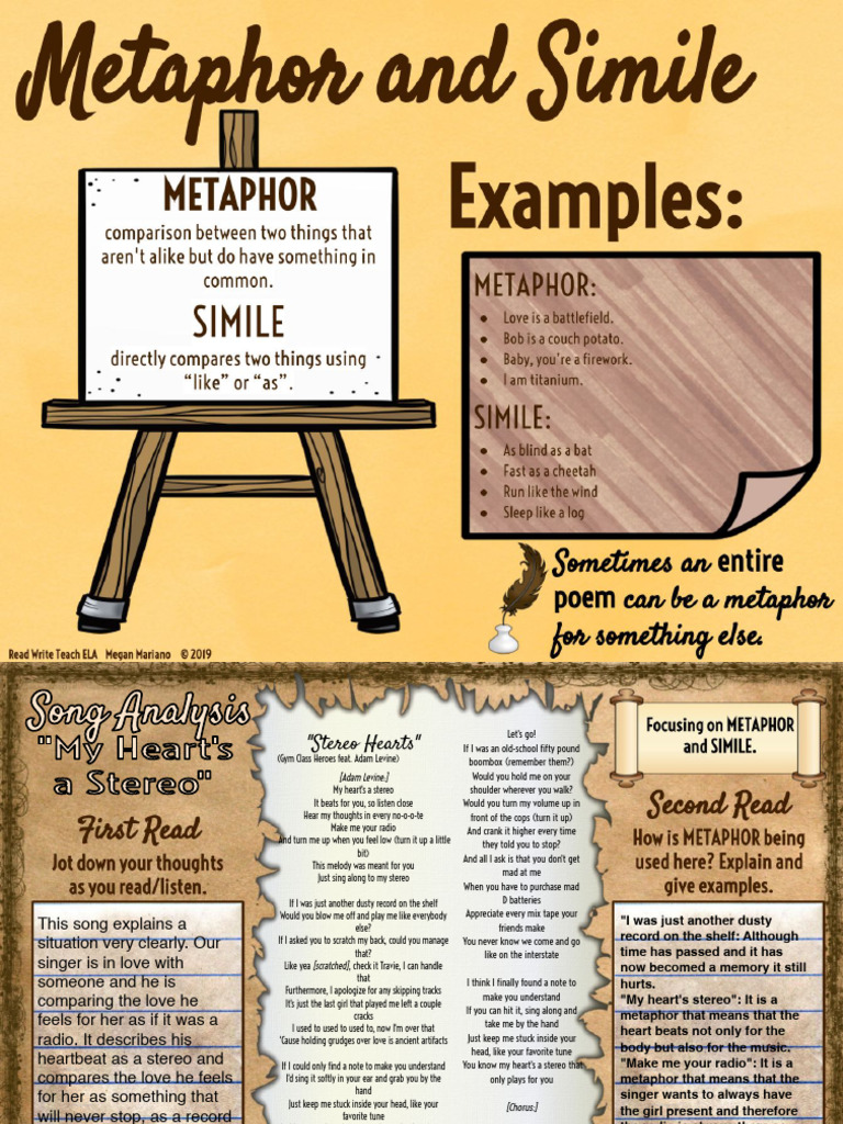 Gabriela Bohorquez - Metaphor and Simile | PDF