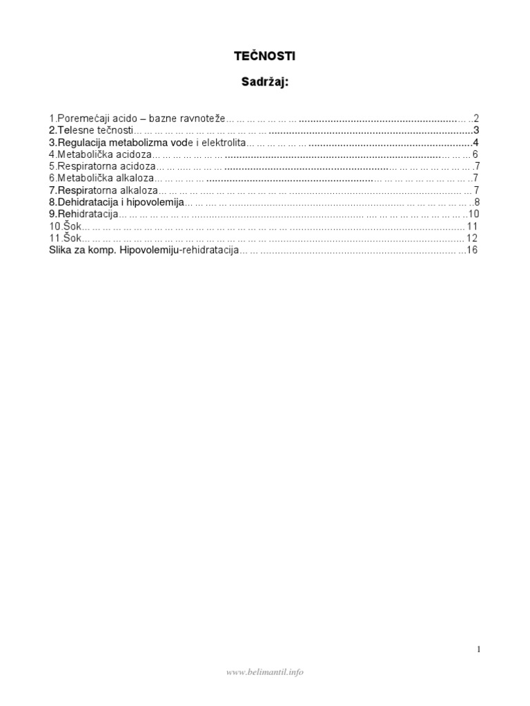 Acidobazna Ravnoteza | PDF