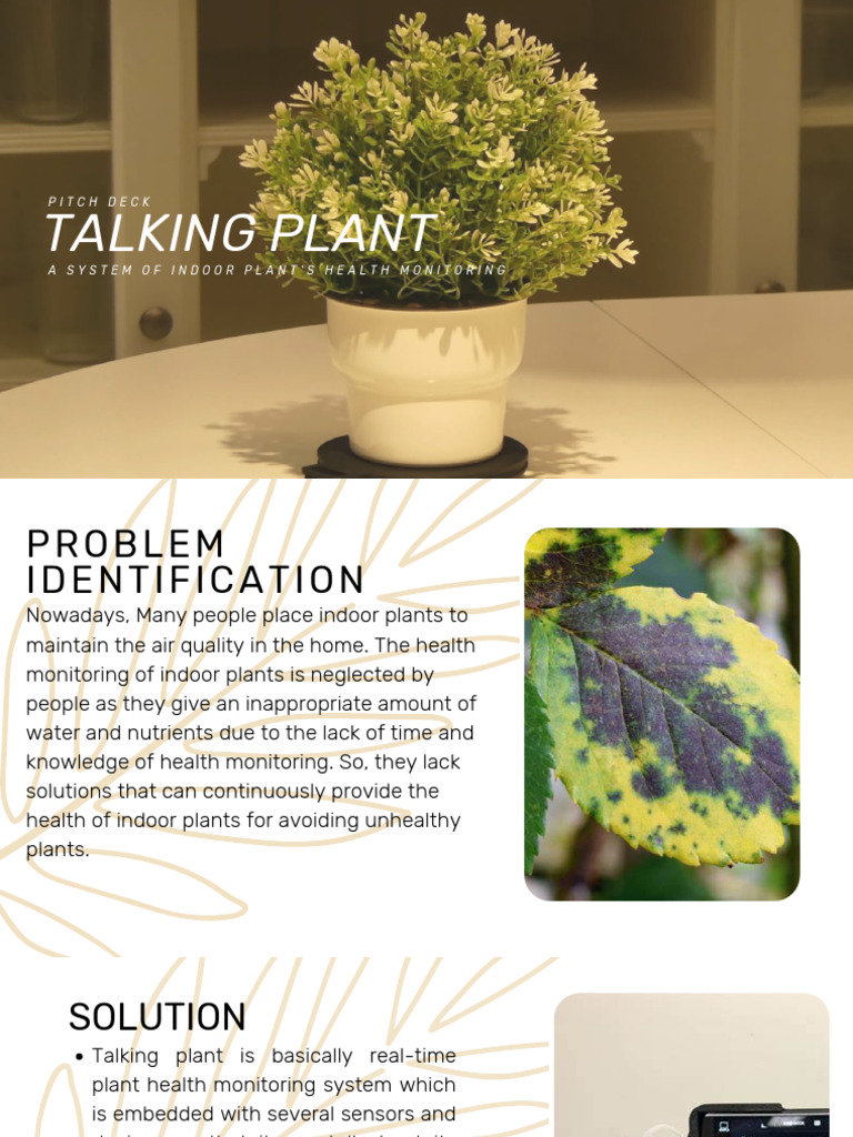 Talking Plant | Download Free PDF | Internet Of Things | Computer ...