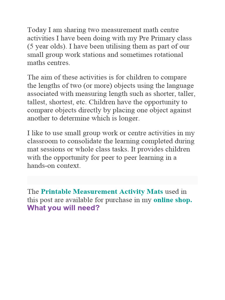 Numeracy Activities | PDF | Cognitive Science | Cognition