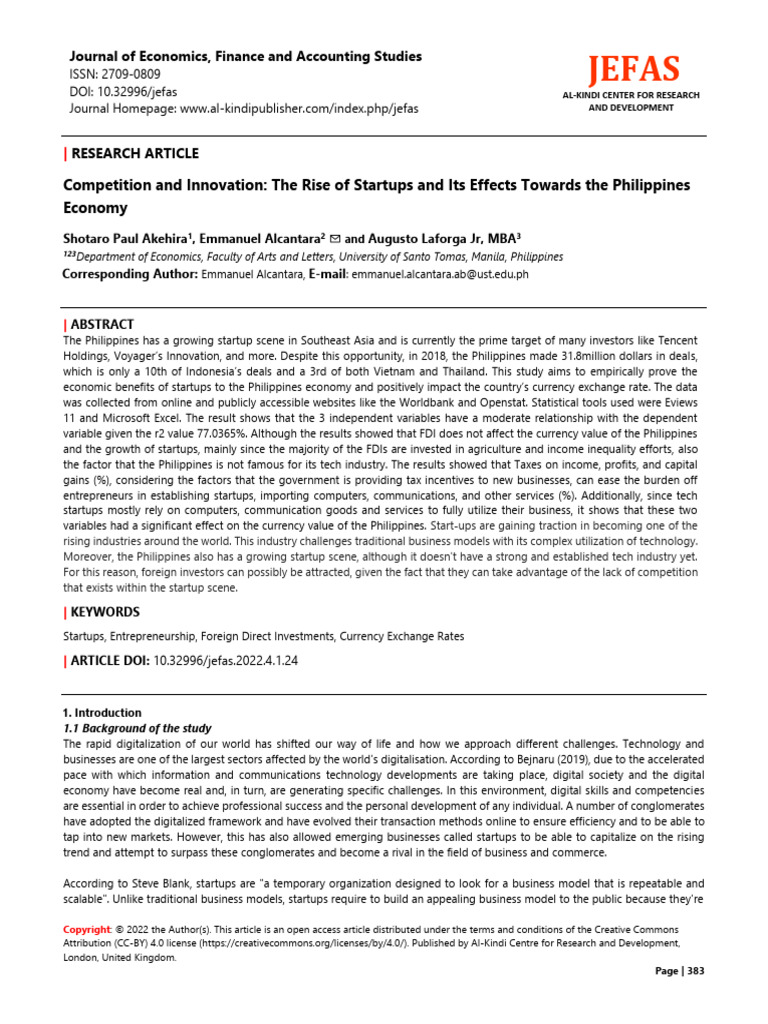 The Rise of Startups | PDF | Startup Company | Small Business ...