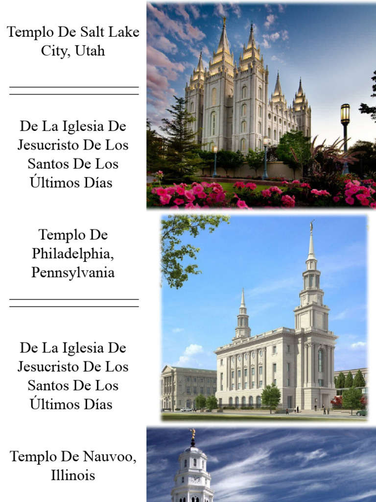 Templos Sobresalientes | PDF | Religión y espiritualidad | Ciencias ...