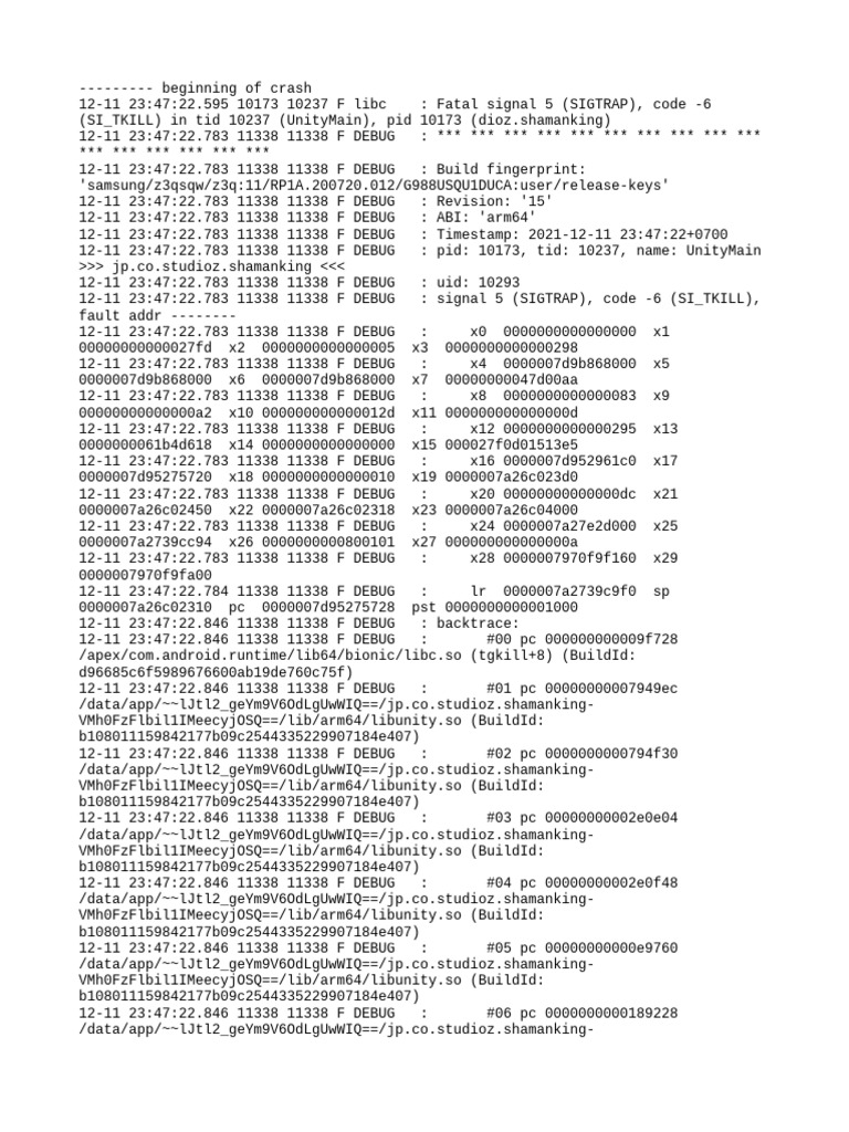 Mod Menu Log - JP - Co.studioz - Shamanking | Download Free PDF | Android (Operating System ...