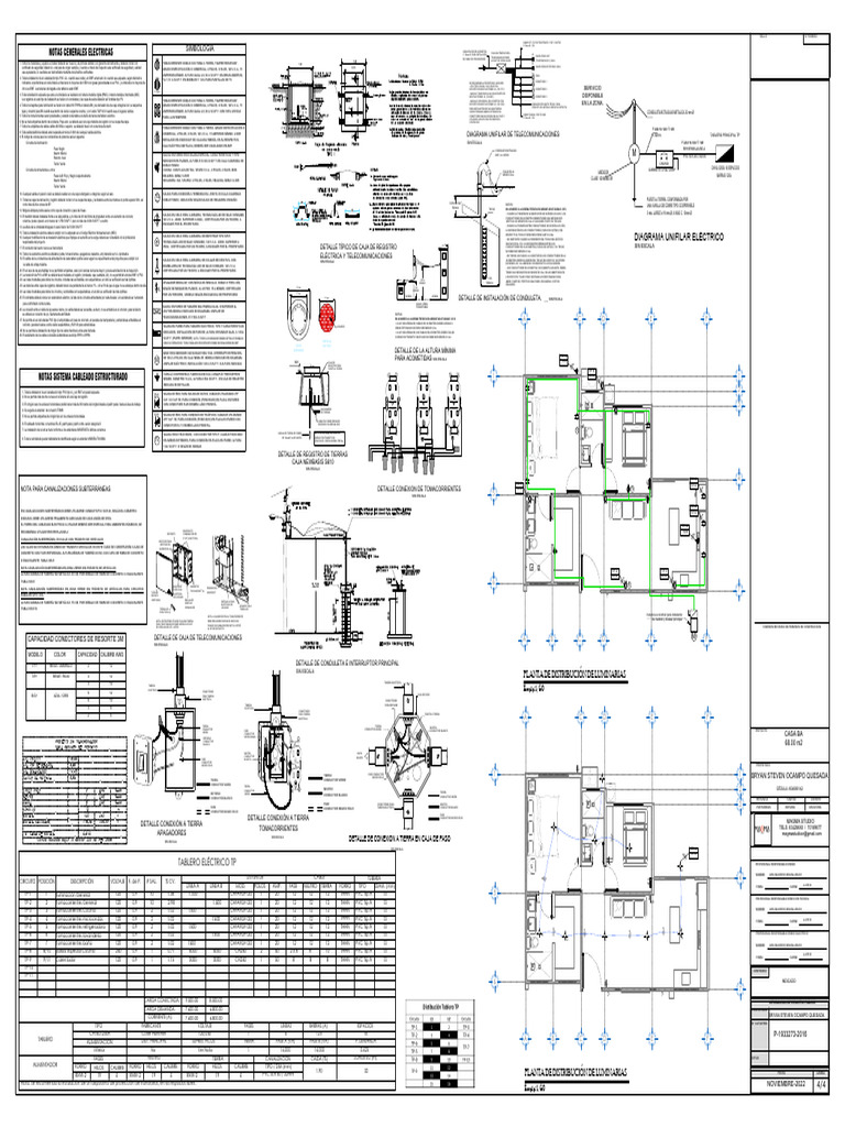 L4 Bryan Steven Ocampo Quesada | PDF | Cableado eléctrico | Componentes