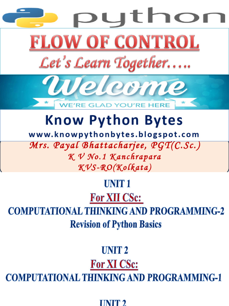 Final Revised Conditional And Iterative Stmnts 2020 21 Pdf Control Flow Computer Science 2107