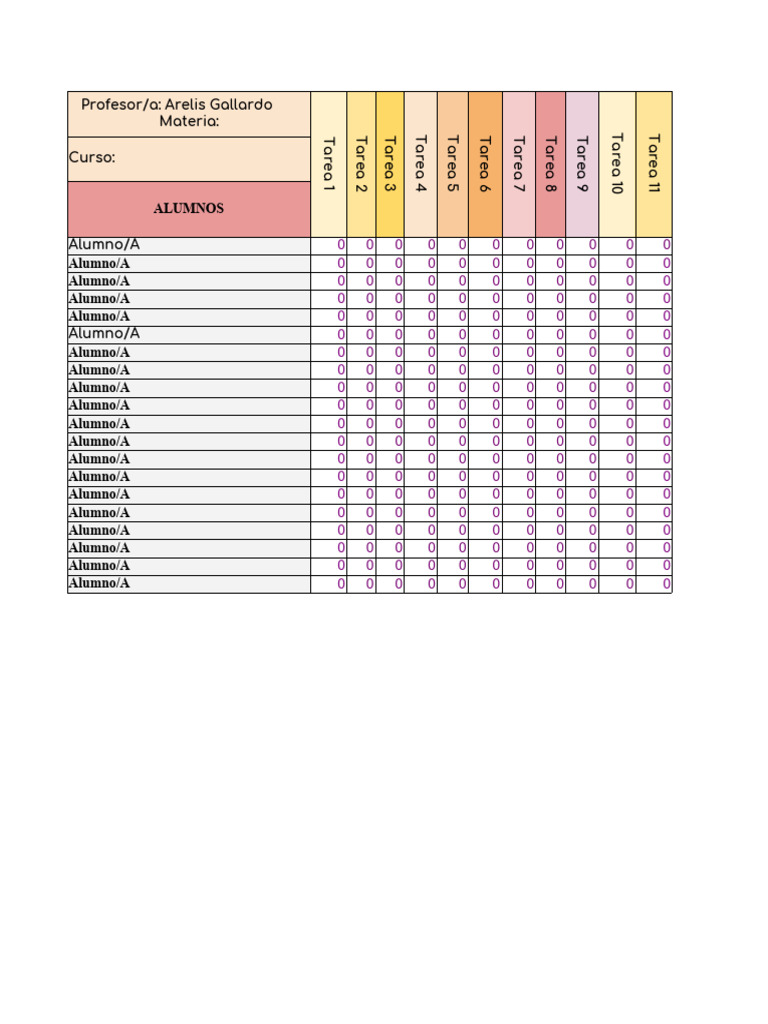 CHECKLIST _ SEGUIMIENTO DE LOS ALUMNOS @teacherssu | PDF